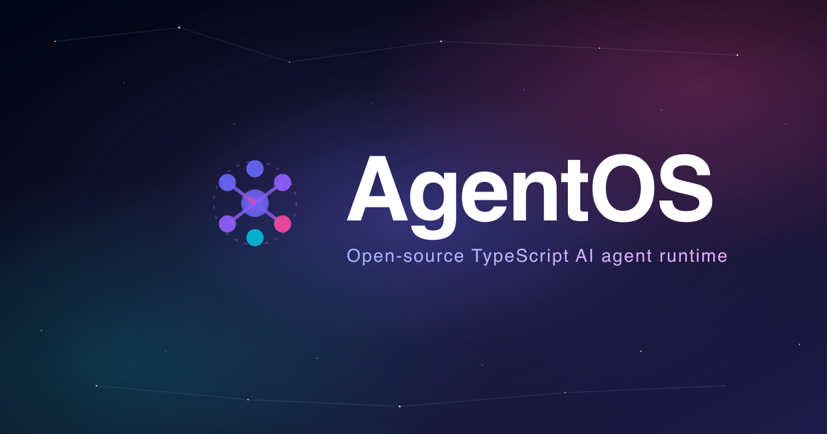 AgentOS (agentos.sh): Open Source TypeScript AI Agent Framework
